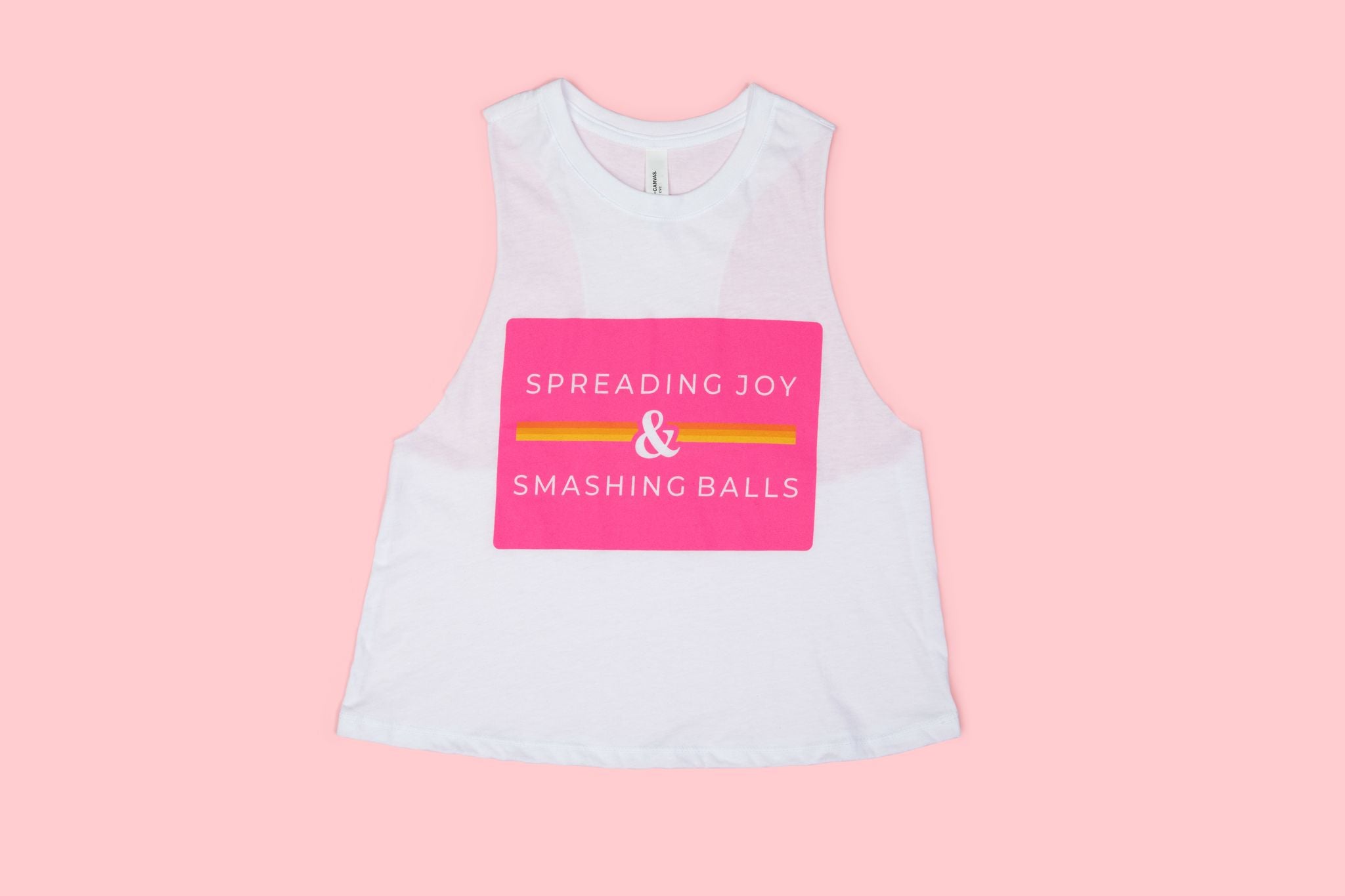 Racerback Cropped Tank – Pickle & Joy